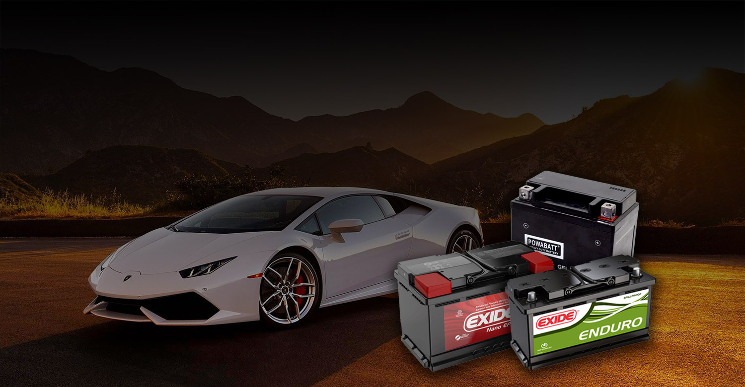 MR Battery Product Range: Car, Truck, Motorcycle Batteries